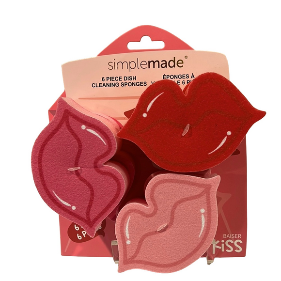 Simple Made | Kitchen | Simple Made Set Of 6 Lip Dish Cleaning Sponges ...